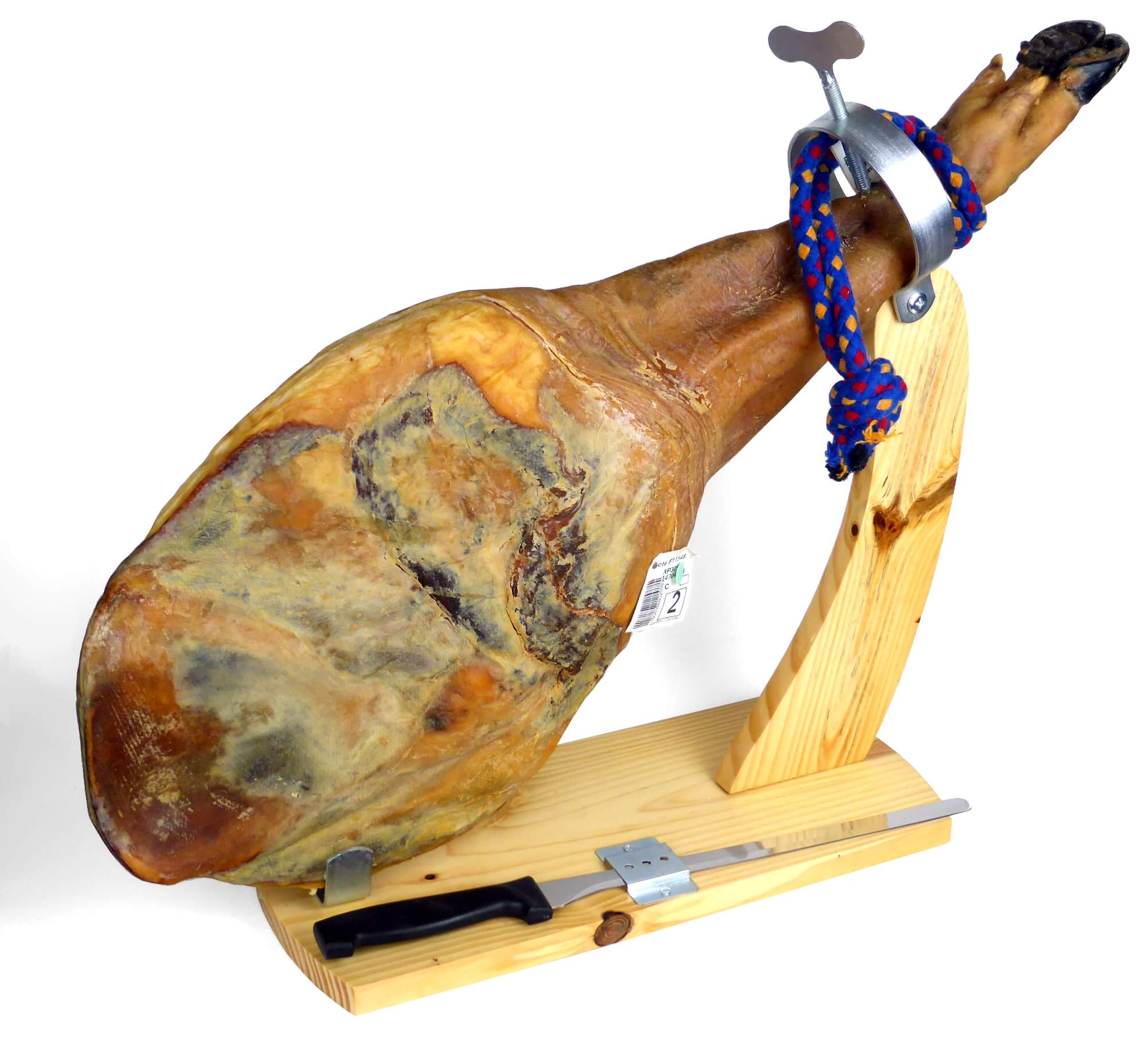 Iberico Cebo de Campo Schinken - OHNE ZUSATZSTOFFE - 7,6kg aus Trevélez ...